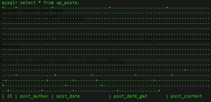 MySQL Pretty Print in Command Line - Tech TLDR;